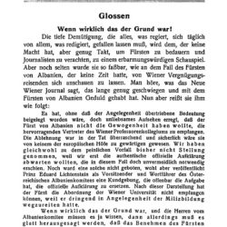 Glosse – Kleine Formen